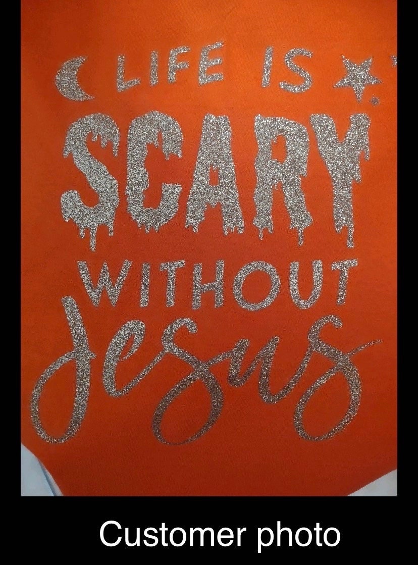 Life is Scary Without Jesus SVG Christian Halloween Svg Svg - Etsy