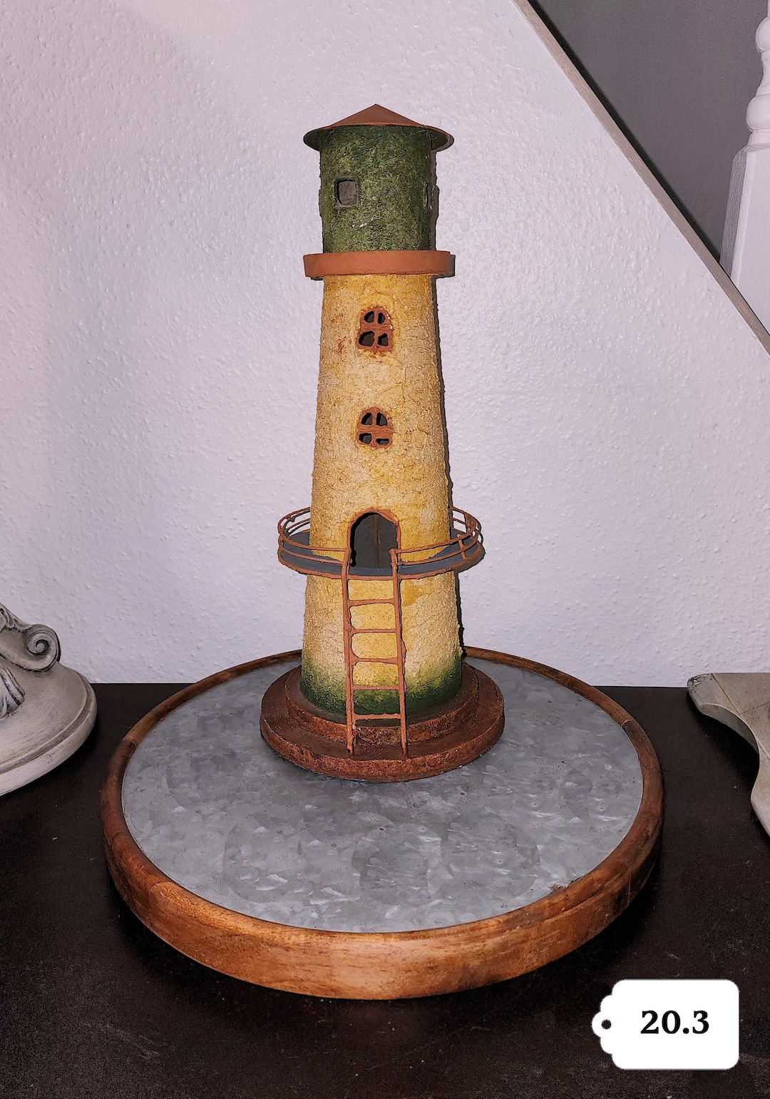 Lighthouse, Tin Metal and Hand Painted, Numbered 96 of 501 - Etsy