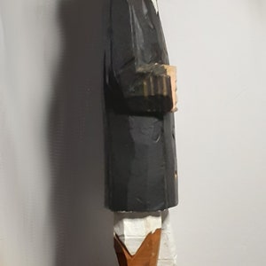 Vintage Hand Carved and Painted Wood Sea Captain - Etsy
