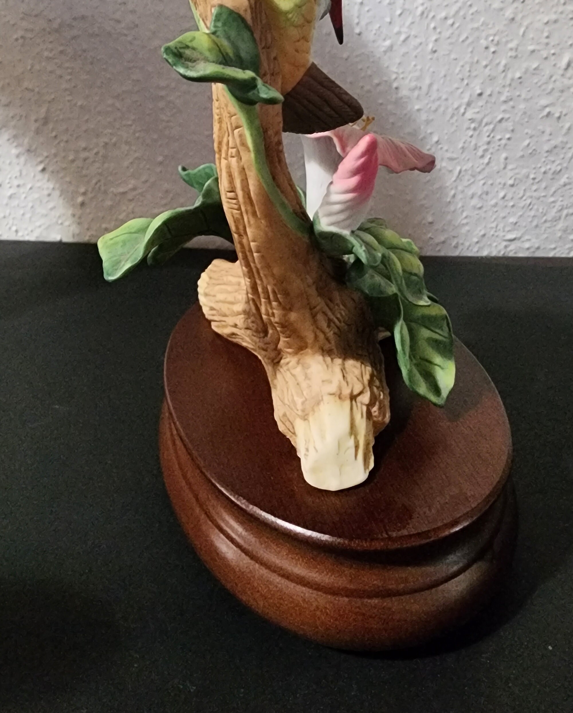 Vintage, Lefton, Hummingbird, Music Box, Figurine, Waltz of the Flowers ...