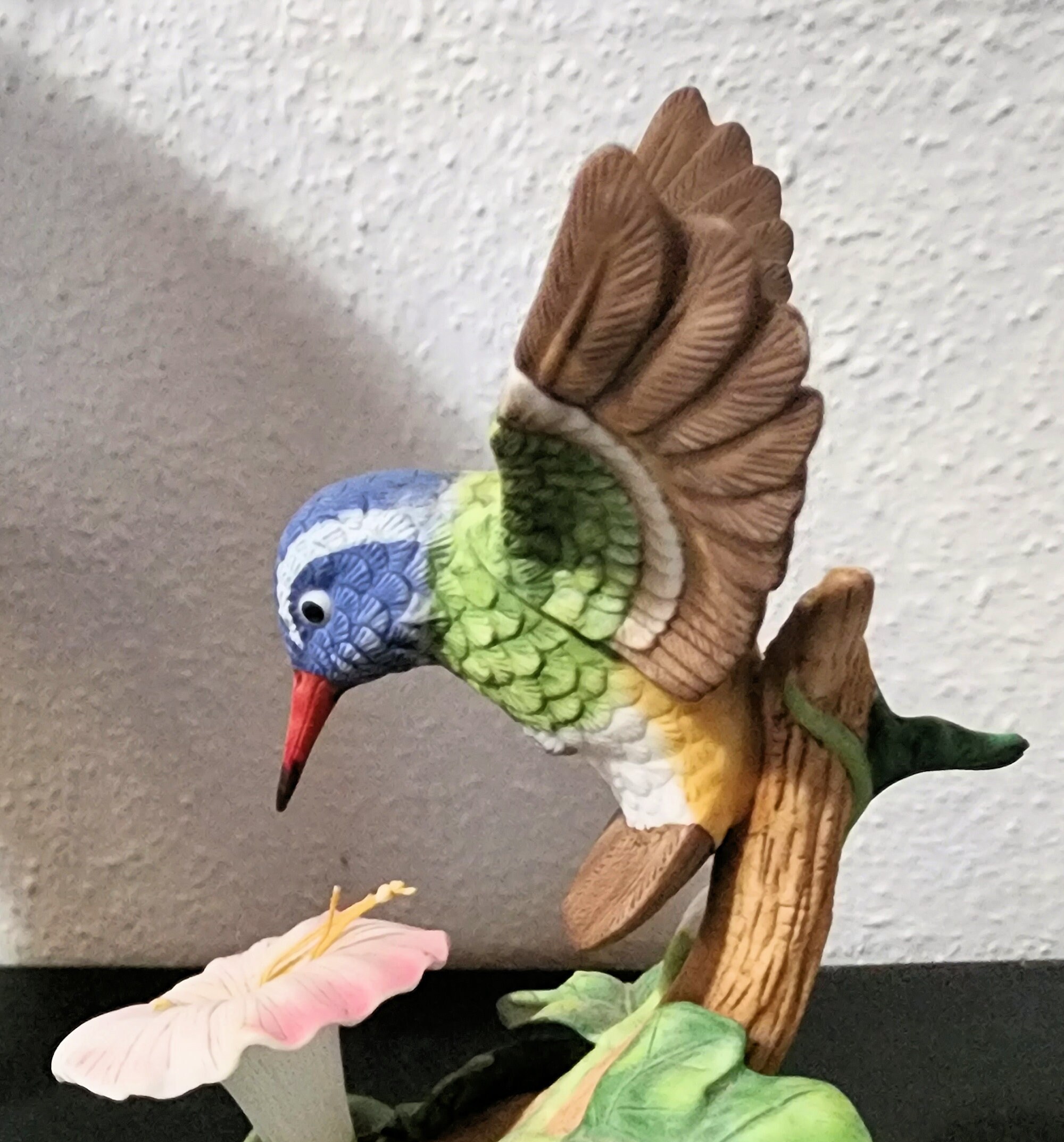 Vintage, Lefton, Hummingbird, Music Box, Figurine, Waltz of the Flowers ...