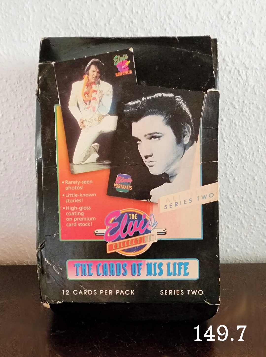 Vintage Elvis Trading Cards, the Cards of His Life, Series 2, 6 Sets - Etsy