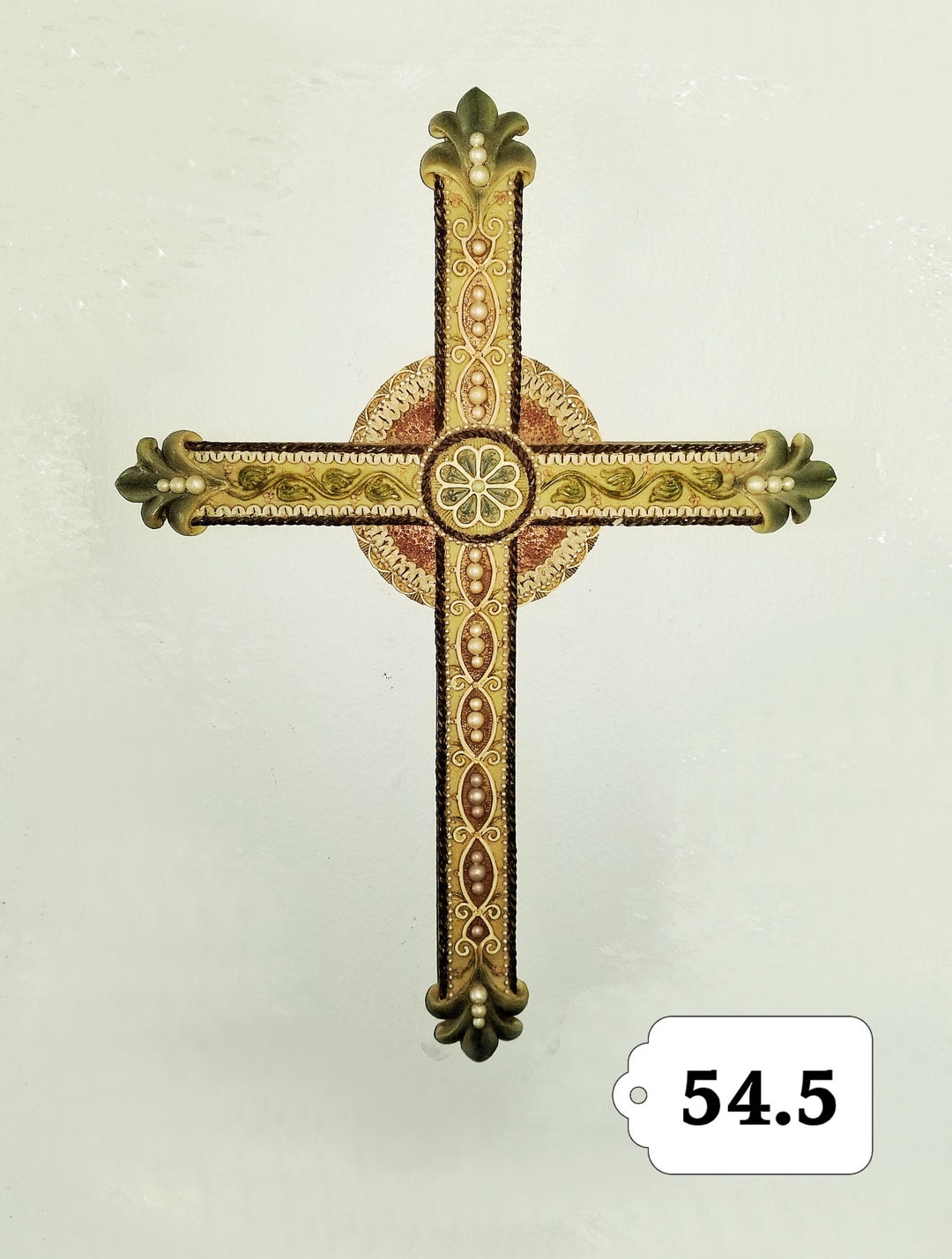 Prince of Peace Cross, Mixed Resin Composite - Etsy