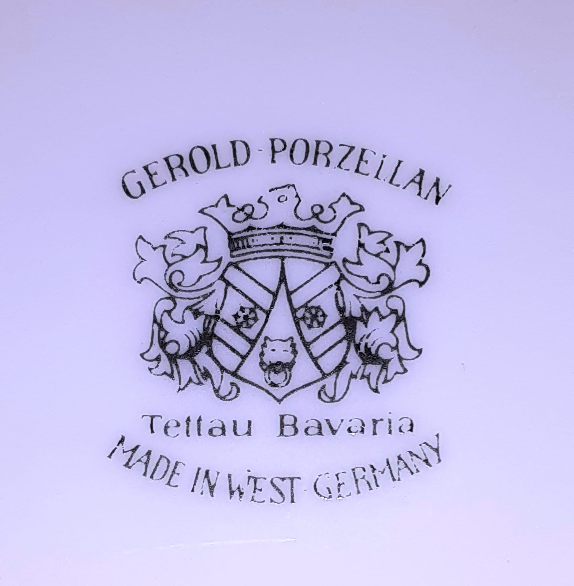 Gerold Porzellan Floral Egg Trinket Dish, West Germany - Etsy