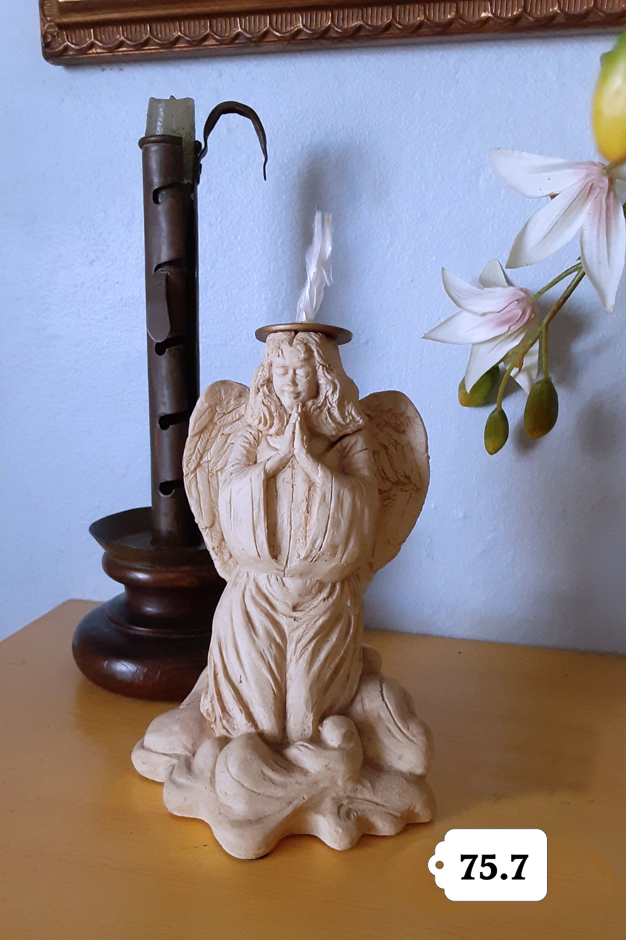 Angel Oil Lamp, Charleston Soap and Candle Company, Oil Light - Etsy