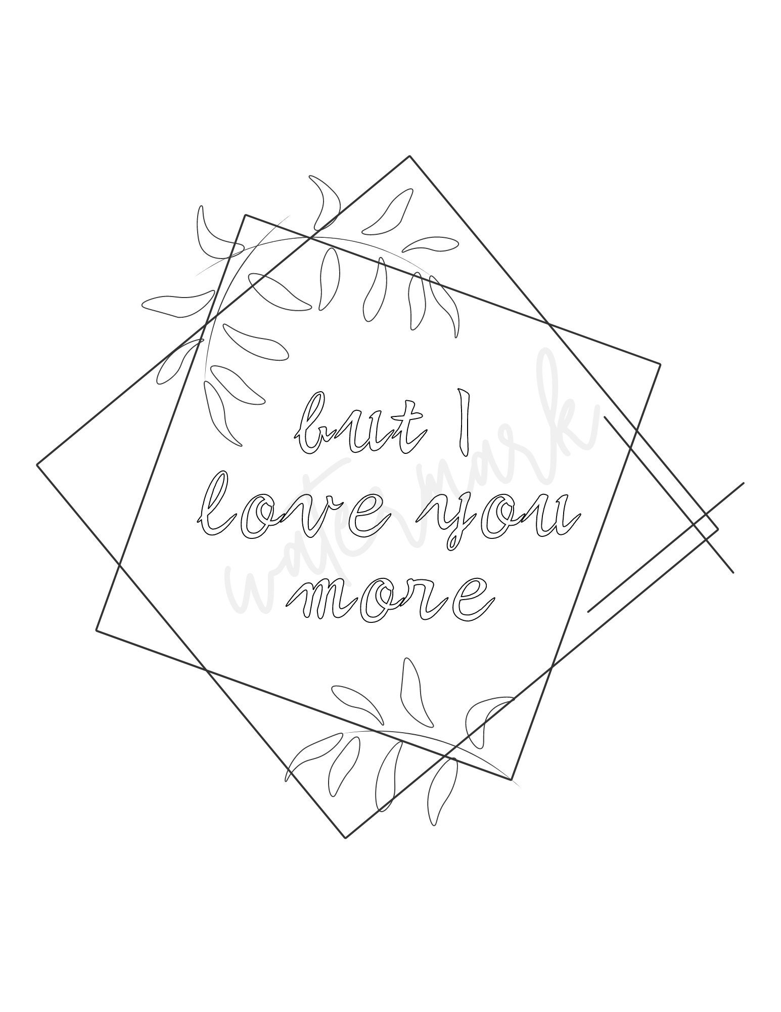 Lover Coloring Pages - Etsy