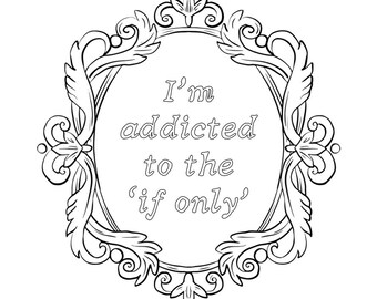 TTPD the Tortured Poets Department Coloring Page. Taylor Swift Coloring ...