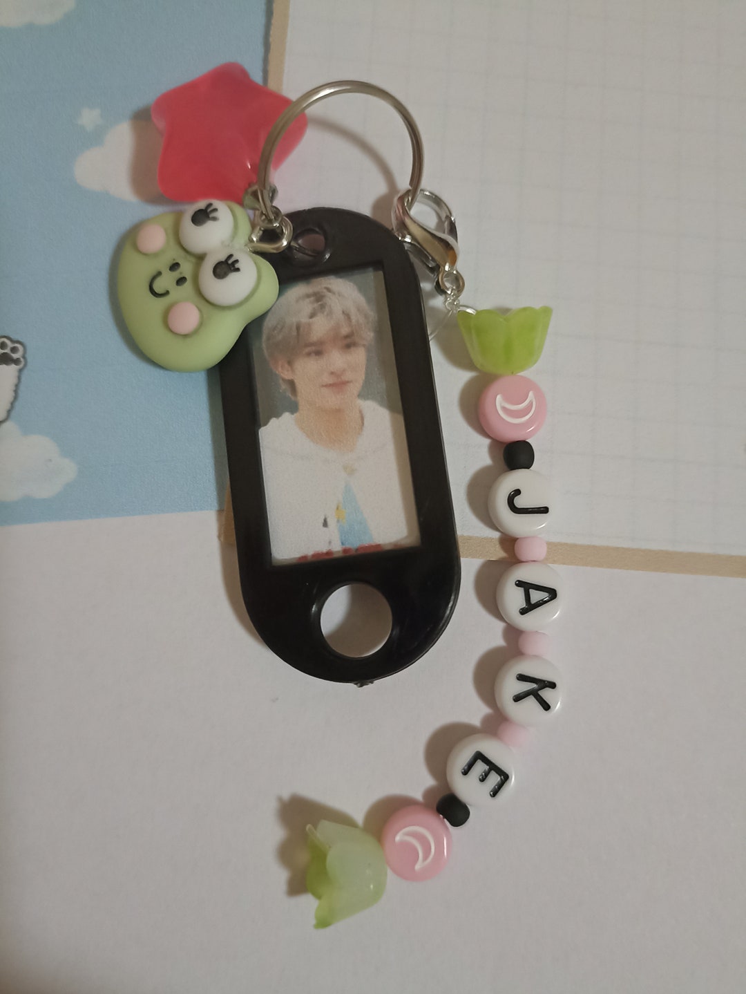 Kpop Keychain Enhypen Jake Keychains Kpop - Etsy