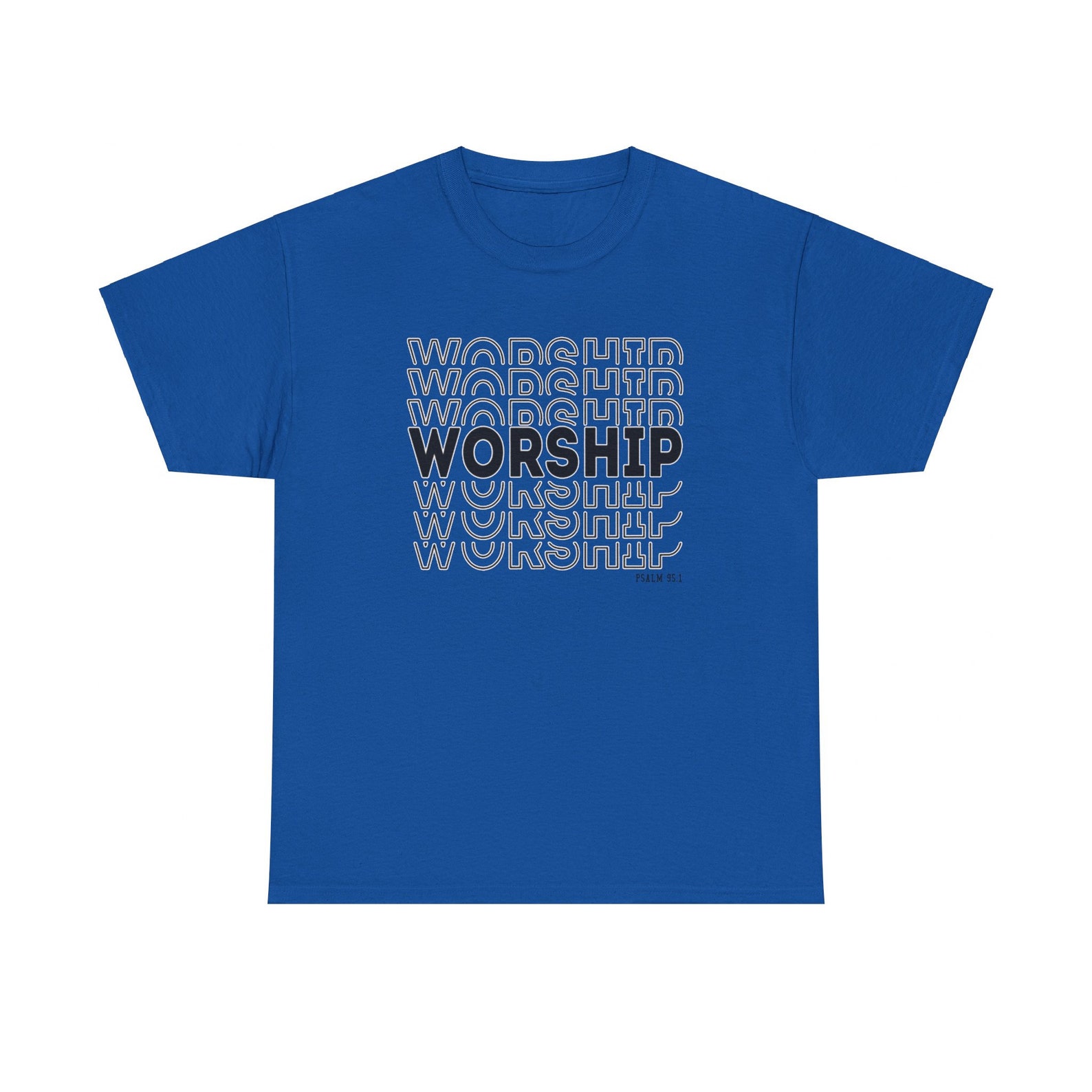 Worship Retro Faith Church Apparel - Etsy