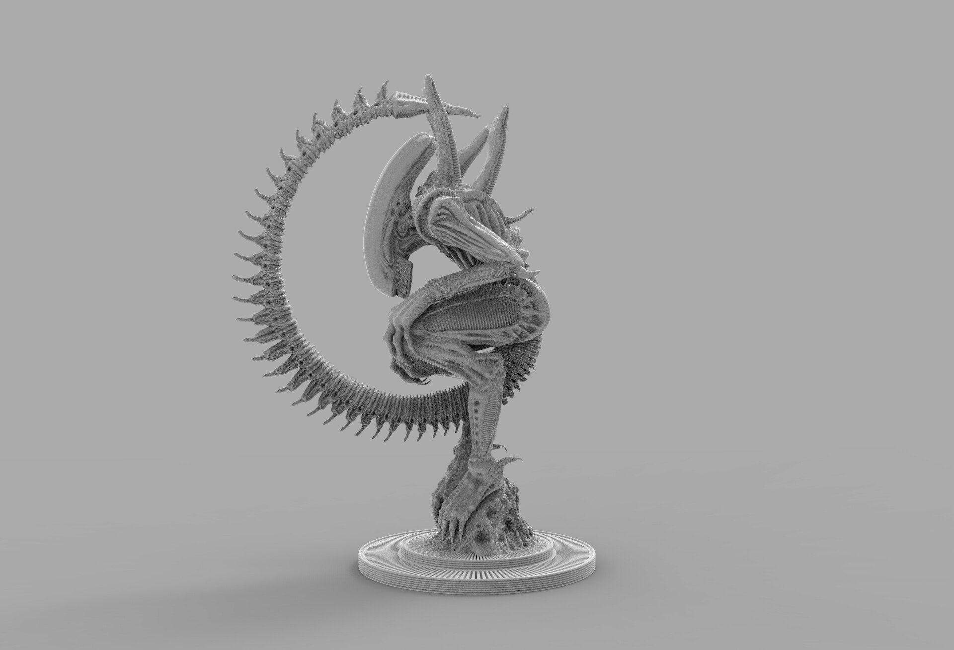 Nacimiento alienígena / Archivo STL 3D - Etsy España