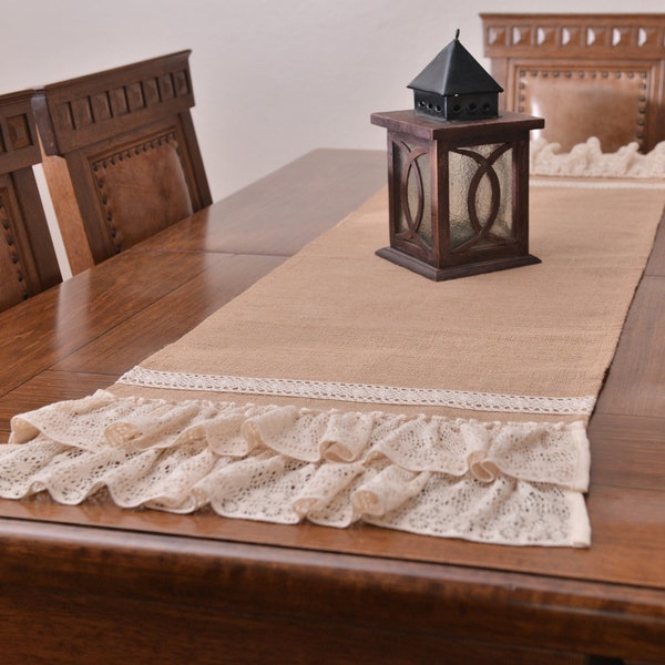Burlap Table Runners - Etsy