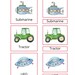 Printable Modes of Transportation A-Z Flashcards - Montessori Three ...