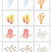 Under the Sea Matching Card Game, Memory Kids Activity, Printable ...