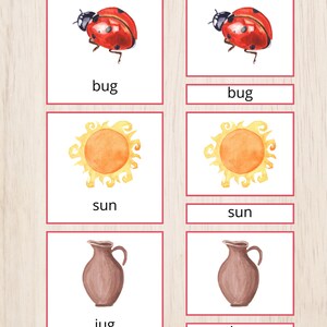 Printable CVC Phonics 3-part Cards. CVC Words Reading Activity ...