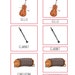 Printable Musical Instruments 3-part Cards, Matching and Reading ...