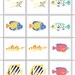 Under the Sea Matching Card Game, Memory Kids Activity, Printable ...