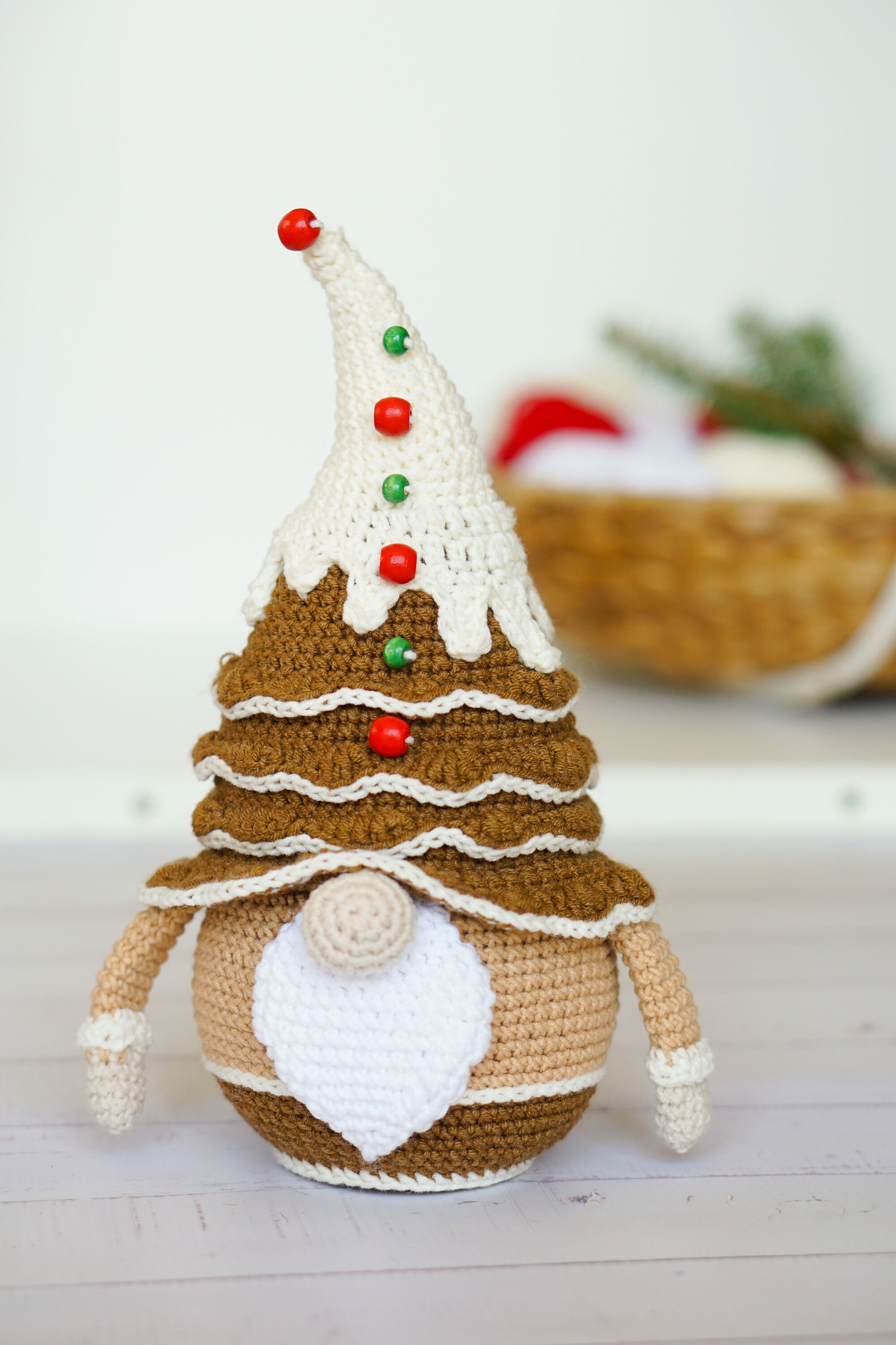 Set Crochet Patterns Christmas Gnome Christmas Gnome Gnome - Etsy