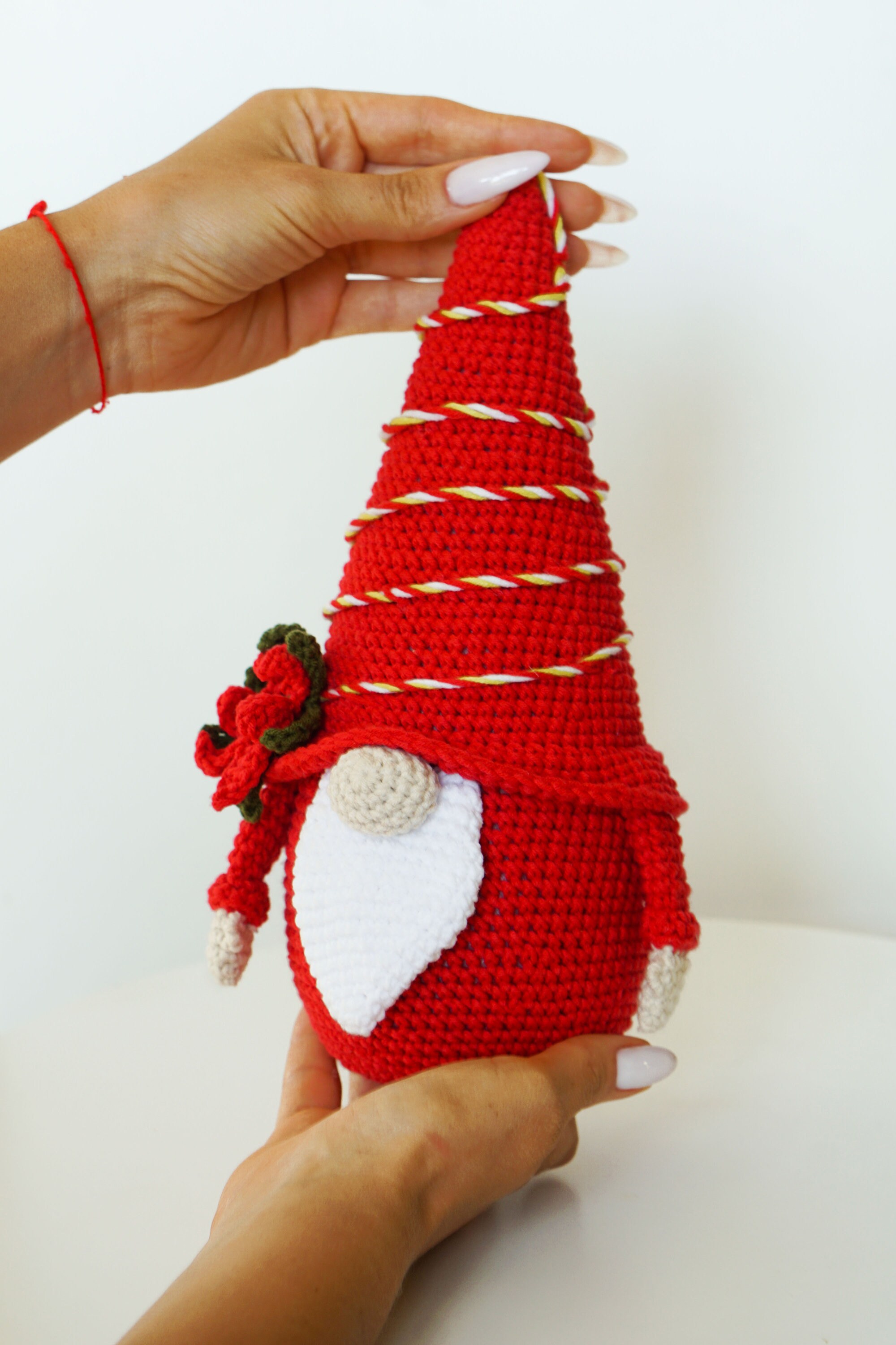 Crochet Patterns Christmas Flower Gnome Gnome Amigurumi - Etsy