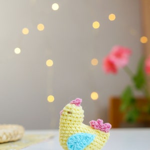 Crochet Hen Pattern, Crochet Large and Small Hens, Crochet Hen, Hen ...