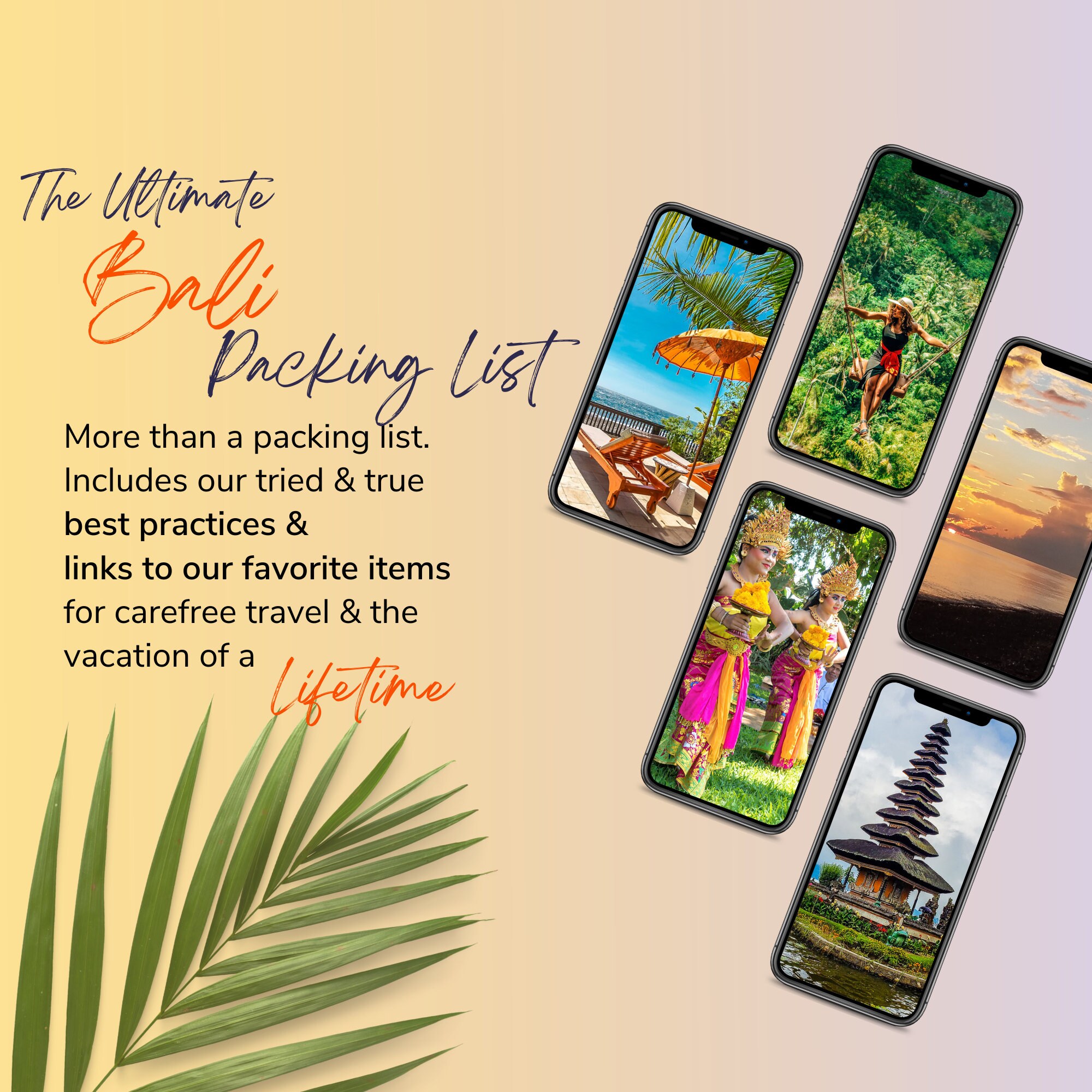 The Ultimate Bali Packing List - Etsy