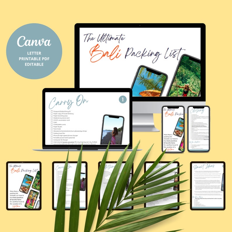 The Ultimate Bali Packing List - Etsy