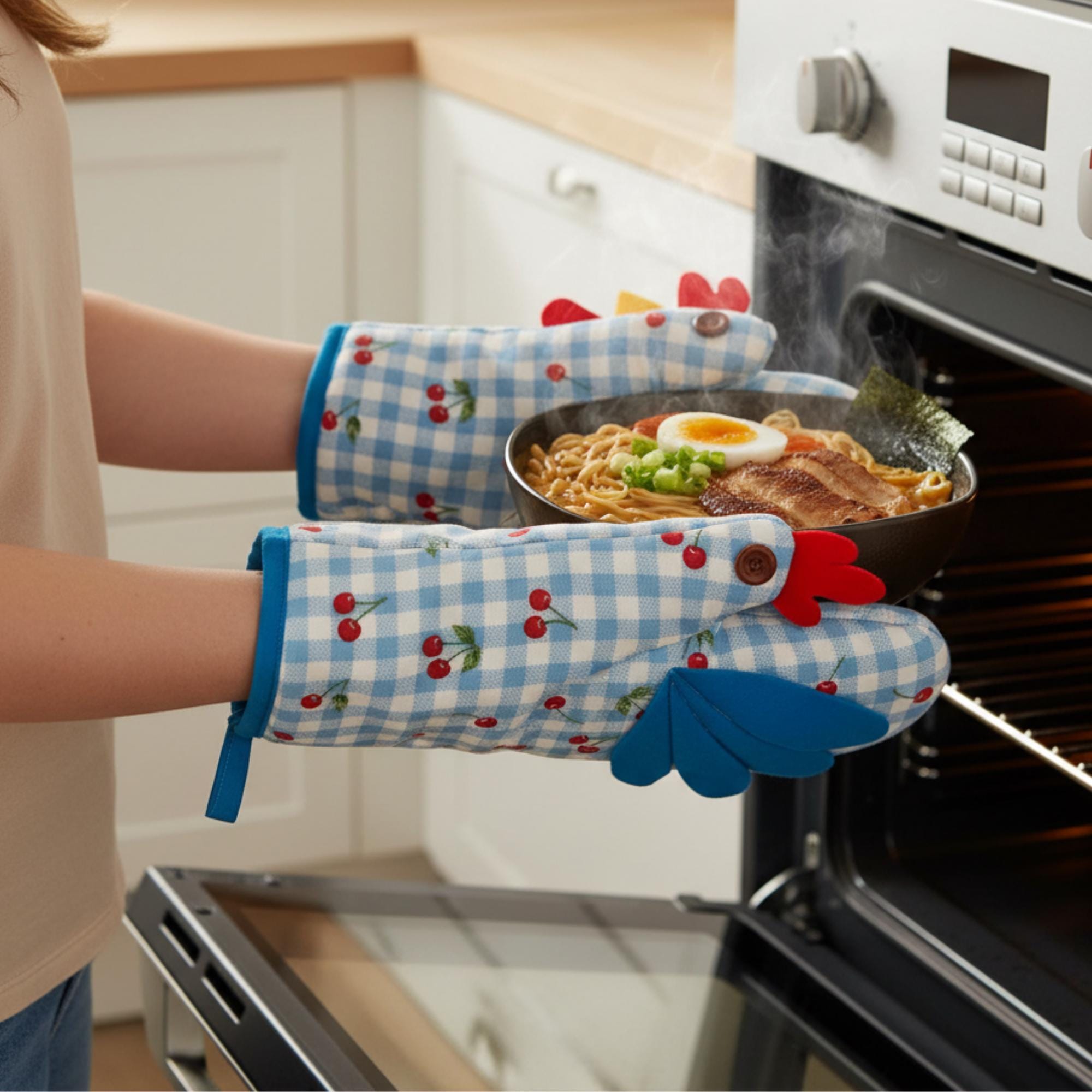 Chicken Oven Mitt Sewing Pattern PDF | Chicken Potholder Pattern ...