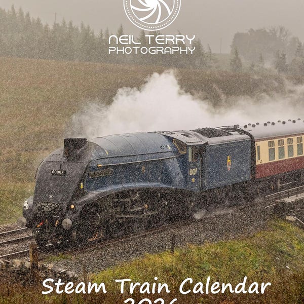 2026 Train Calendars - Etsy UK