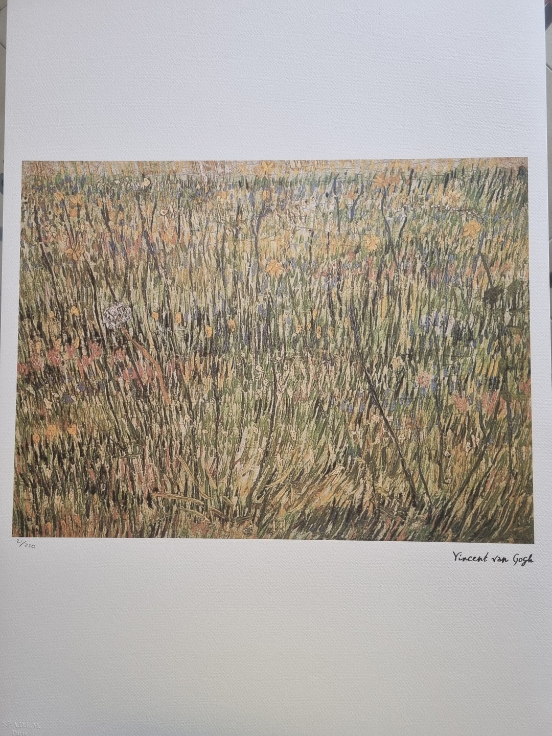 Vincent Van Gogh certified Lithograph 50x70 - Etsy