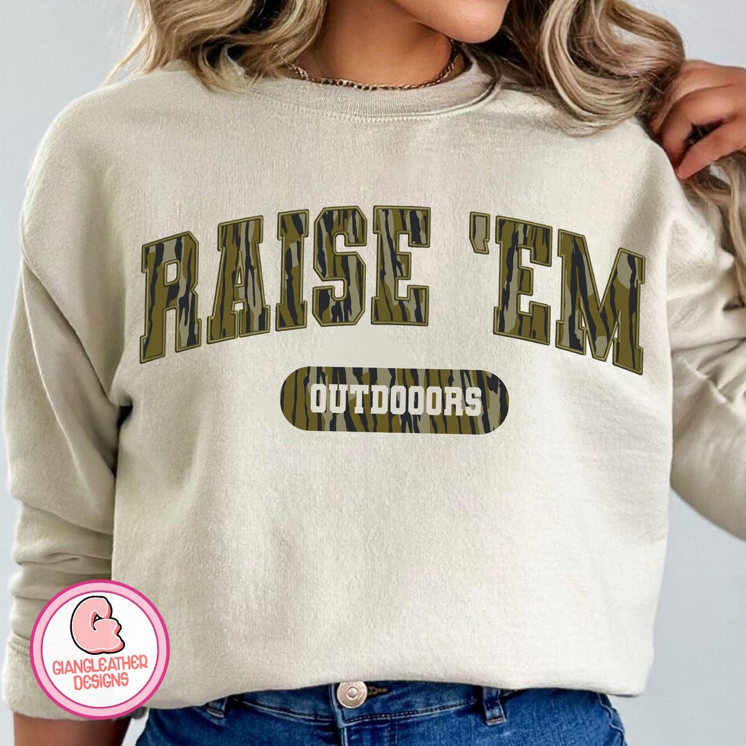 Raise Em Right Png,camo Varisty Png,hunting Png,duck Hunting Png ...