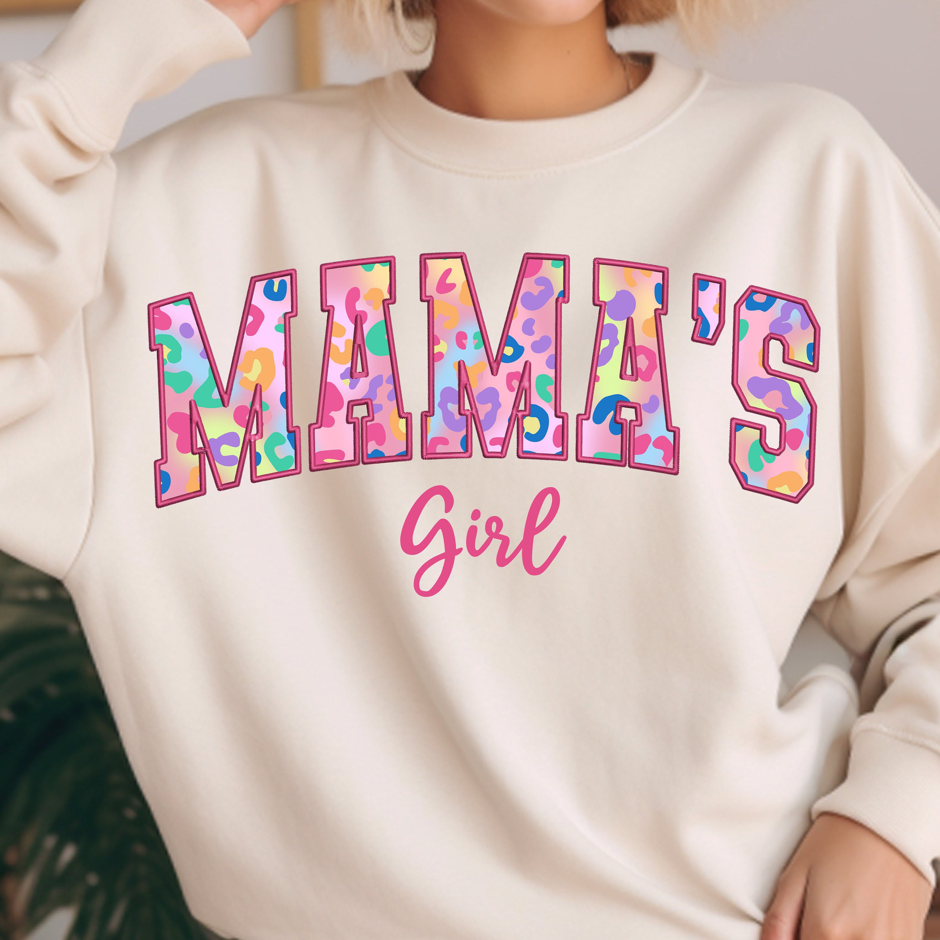 Mama's Girl Embroidered Png,daddy's Girl Png,nana's Girl Png,mama ...