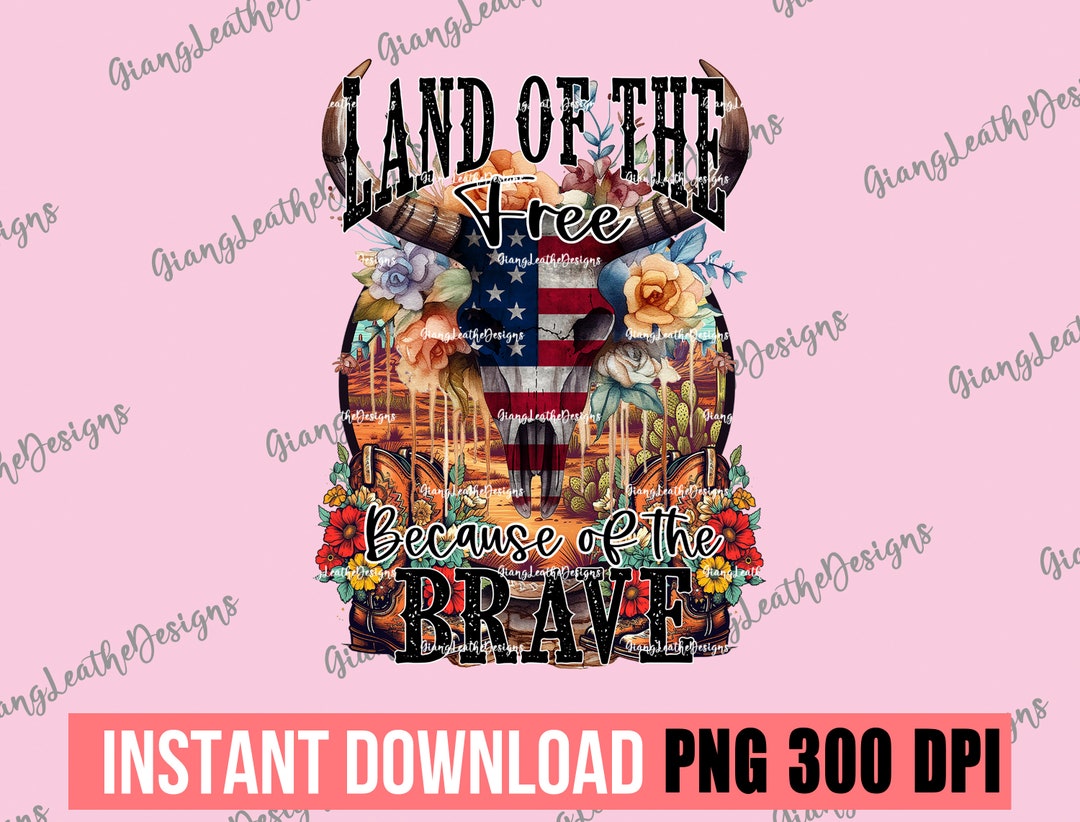 Western USA Png, American Flag Boho Png Land of the Free Png, Pocket ...