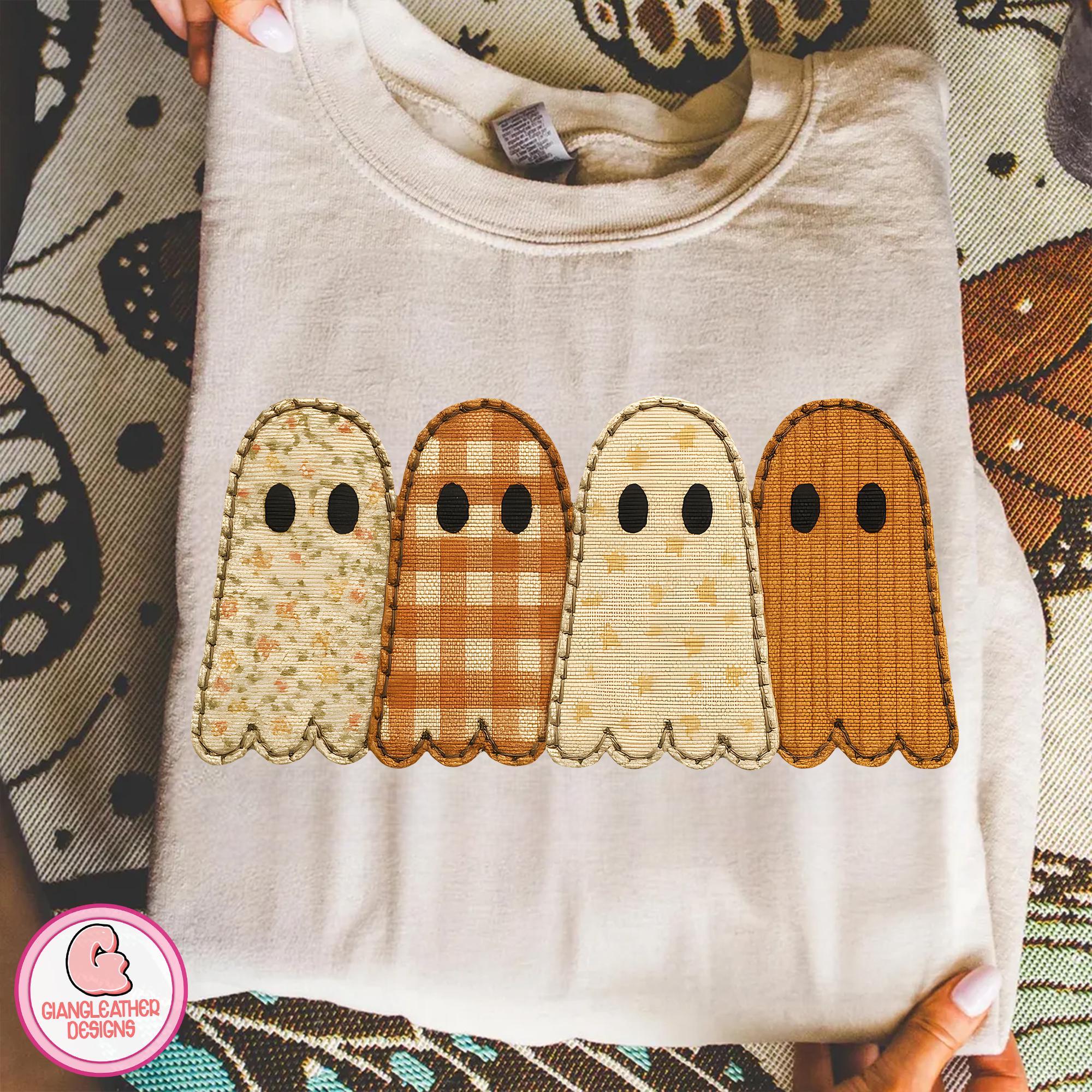 Preppy Floral Ghost Png, Retro Ghosts Png, Tis the Season, Preppy ...