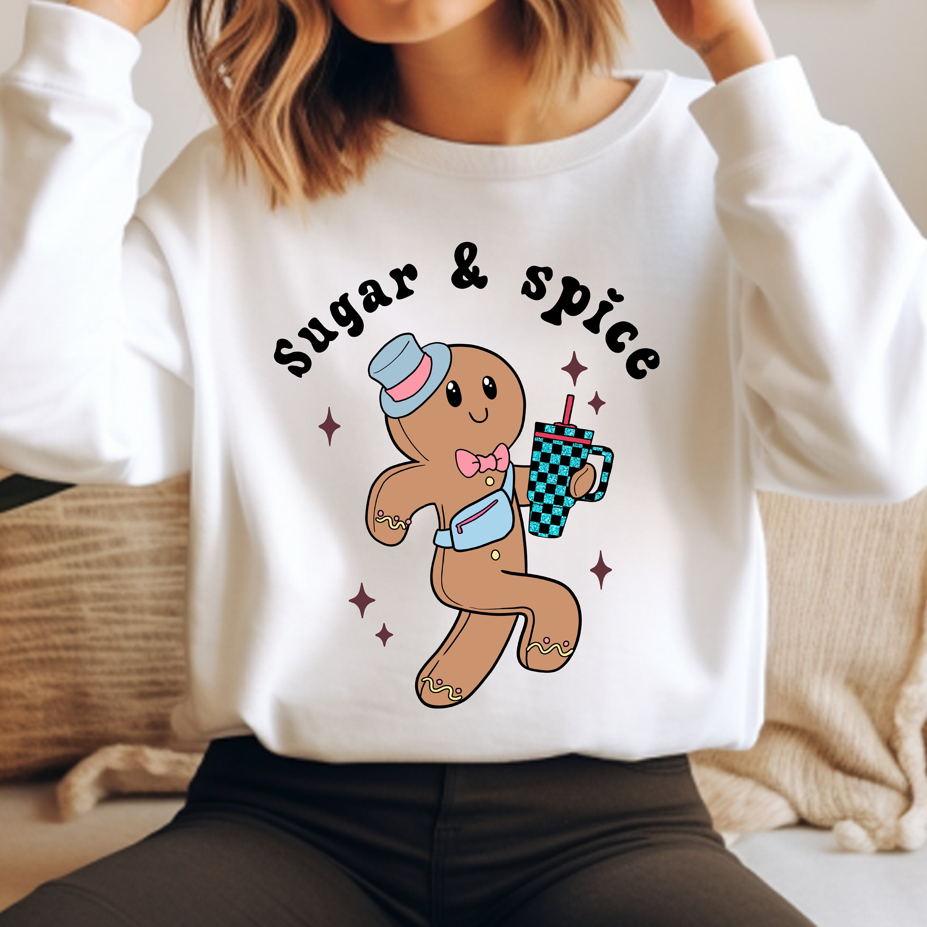 Sugar & Spice Gingerbread Man Png Bougie Gingerbread Man Png - Etsy
