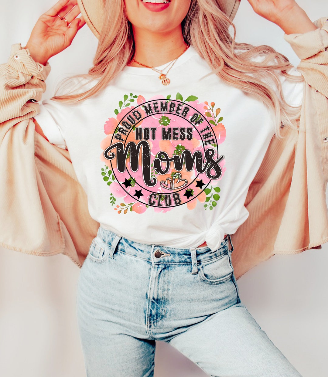 Proud Member of the Hot Mess Moms Club Png,hot Mess Moms Club Png,hot ...