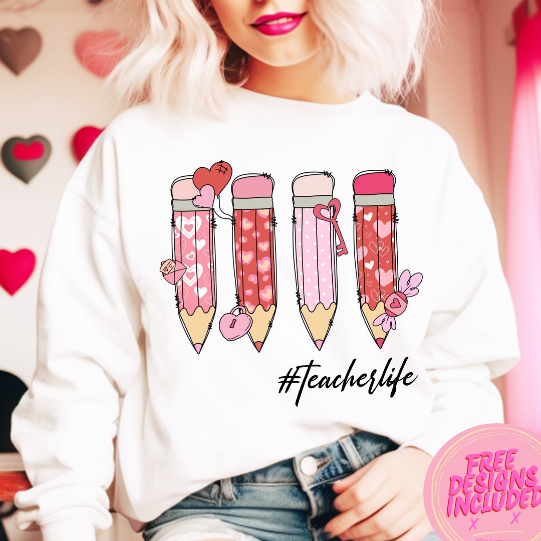 Valentine Pencils Png,teacher Valentine Png,funny Heart Pencil Png ...