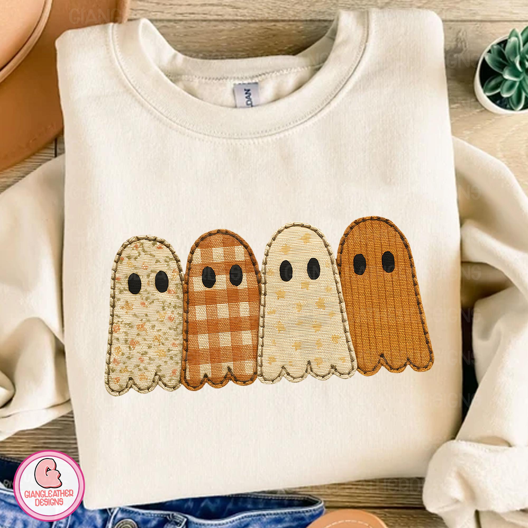 Preppy Floral Ghost Png, Retro Ghosts Png, Tis the Season, Preppy ...