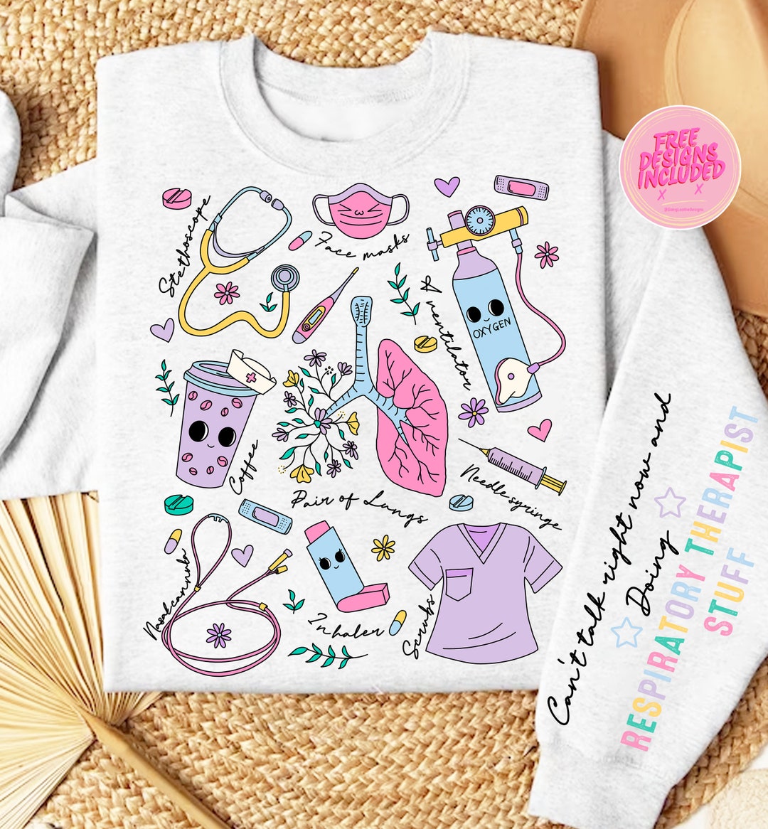 Cant Talk Right Now Doing Respiratory Therapist Stuff Png,respiratory ...