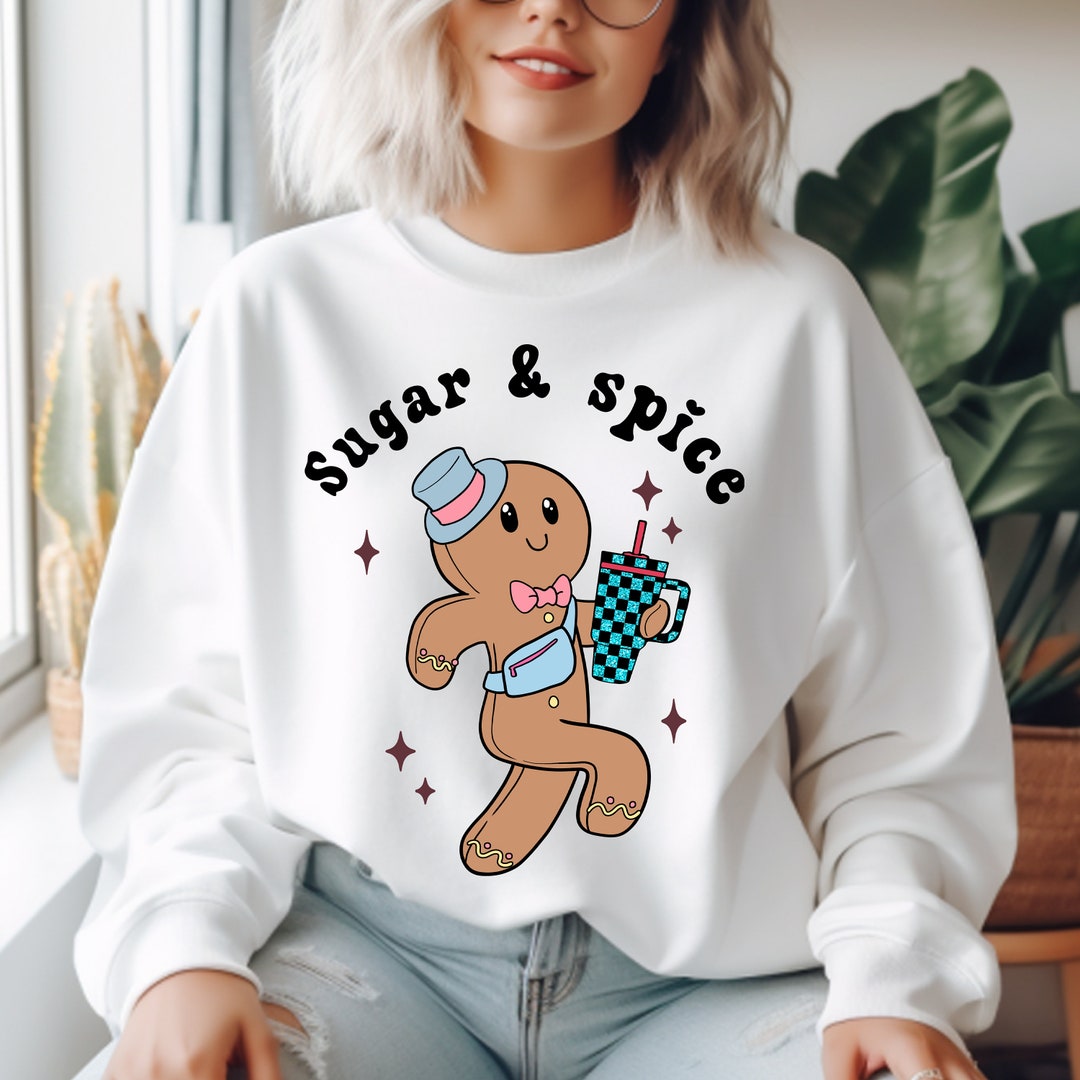 Sugar & Spice Gingerbread Man Png, Bougie Gingerbread Man Png, Retro ...
