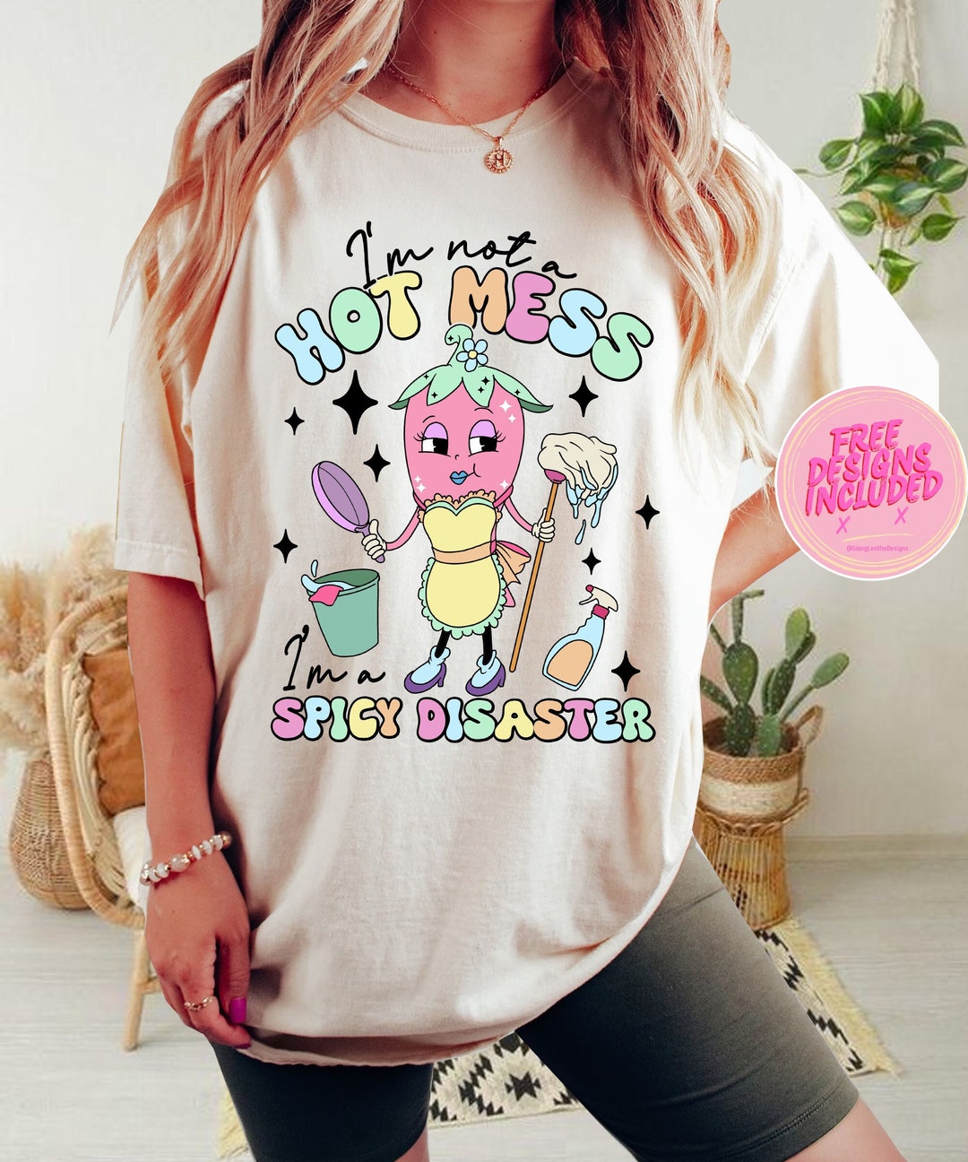 I'm Not a Hot Mess Png,i'm a Spicy Disaster Pnghot Mess Mom Png,it's ...