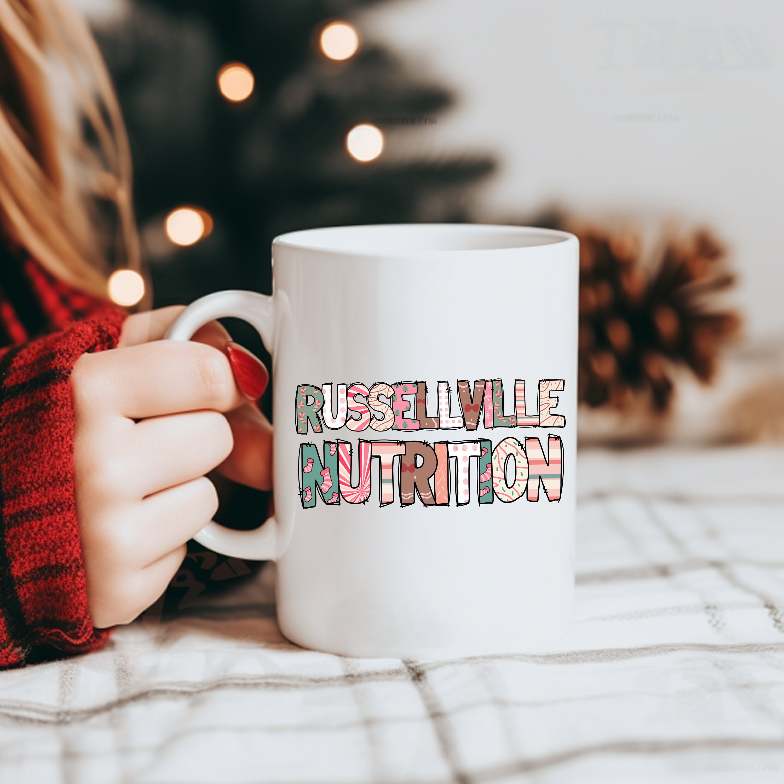 Russellville Nutrition Png Pink Nutrition Facts Sublimation - Etsy