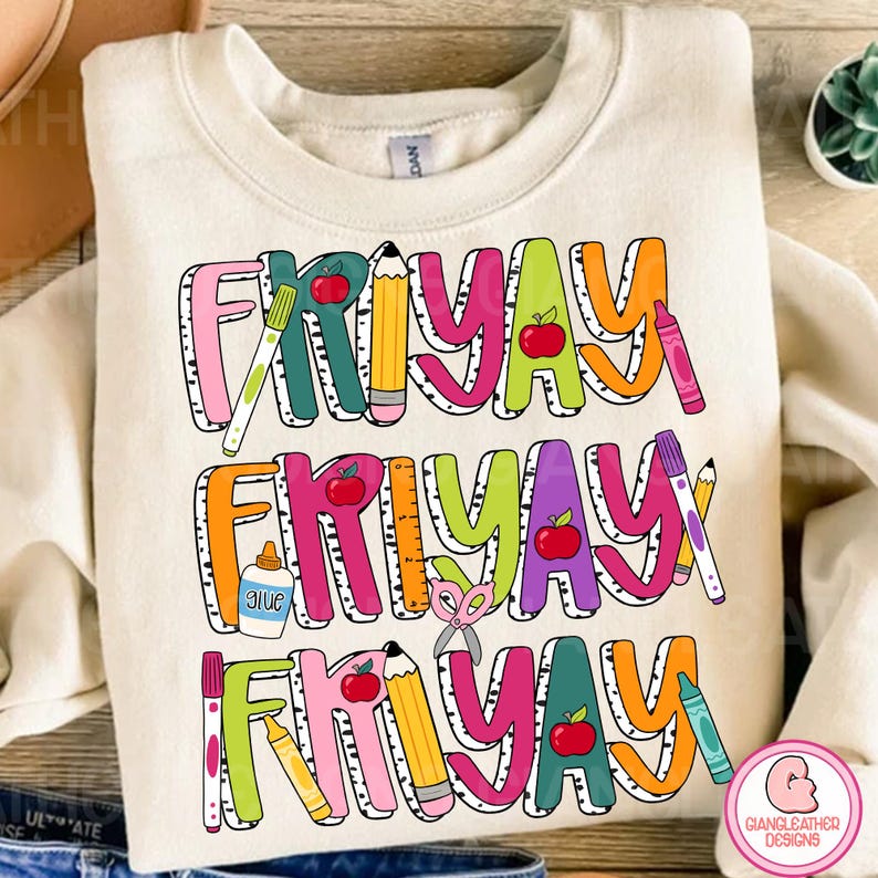 Happy Friyay Png, Friday Png, Teacher Png, Teacher Appreciation Png ...