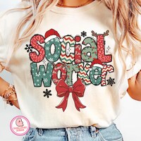 Social Worker Christmas Tree Digital Download SVG JPG PNG - Etsy