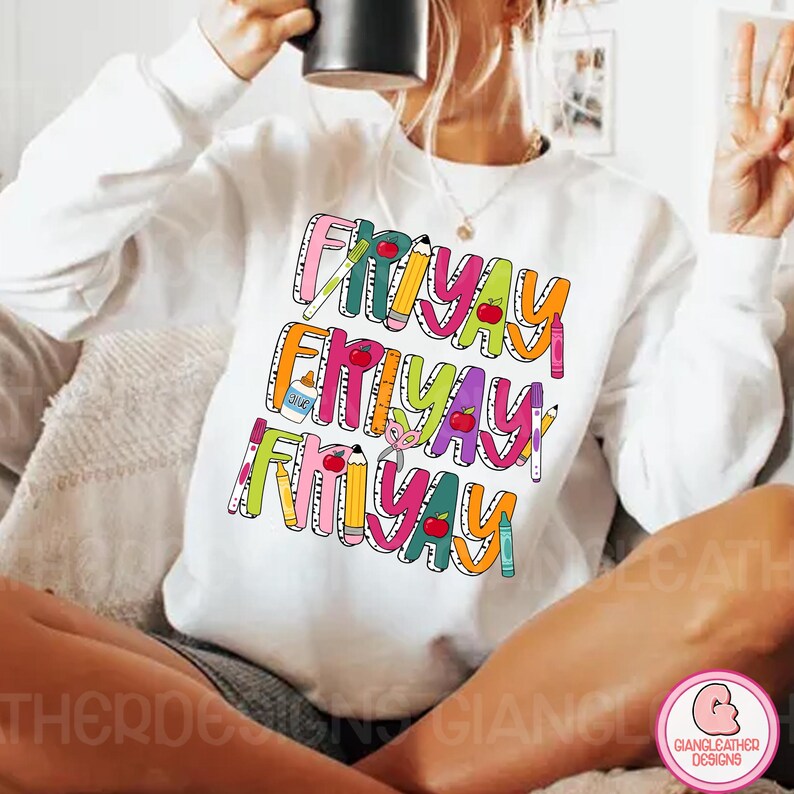 Happy Friyay Png, Friday Png, Teacher Png, Teacher Appreciation Png ...