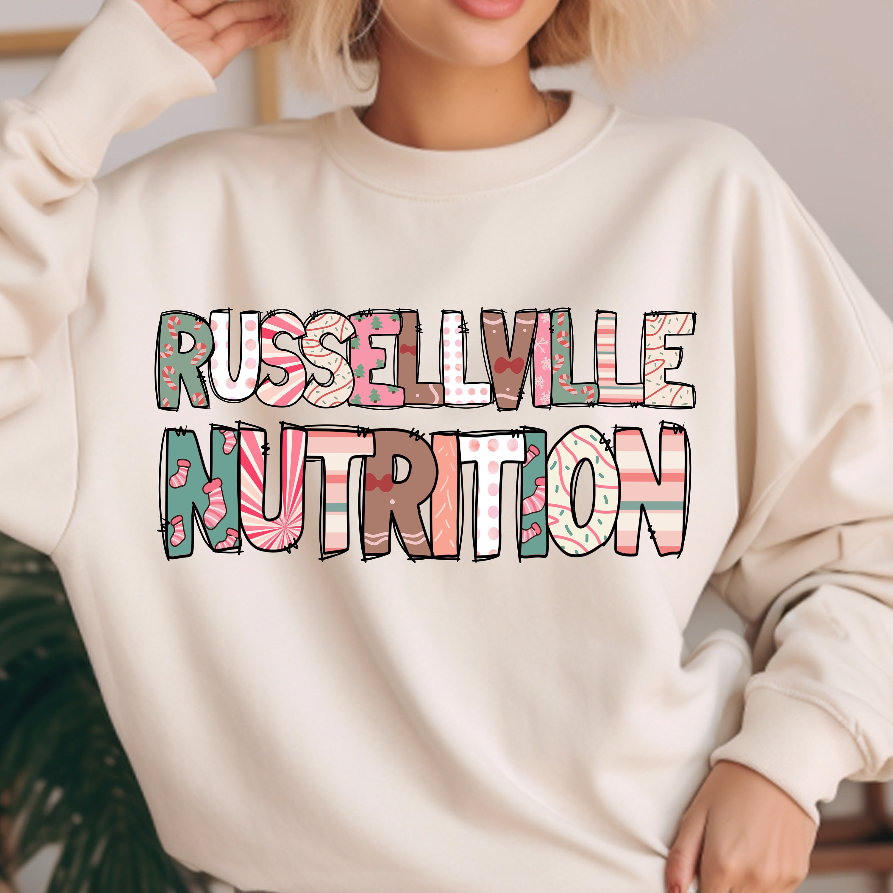 Russellville Nutrition Png Pink Nutrition Facts Sublimation - Etsy