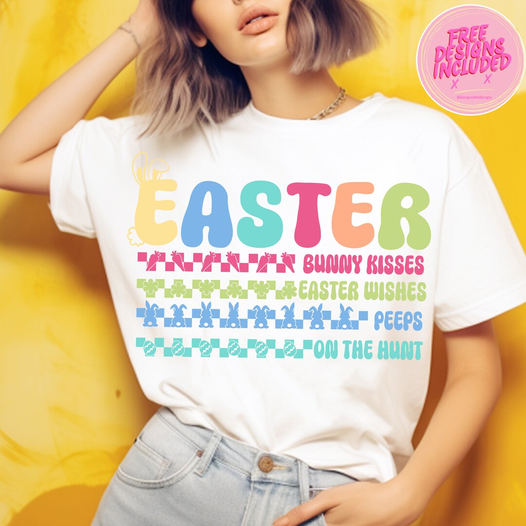 Easter Svg Png,bunny Kisses Svg Png,easter Wishes Svg Png,peeps Svg Png ...