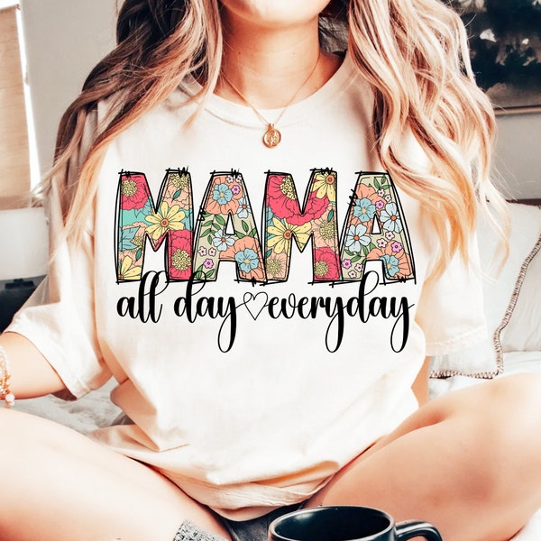 Mama All Day Everyday Png - Etsy