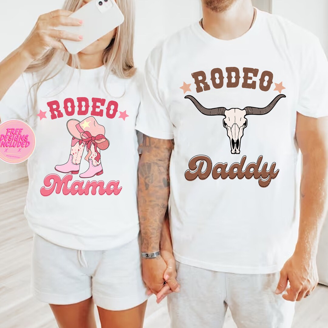 Rodeo Mama Png,rodeo Daddy Png,western Cowgirl Boots Png,bull Skull Png ...
