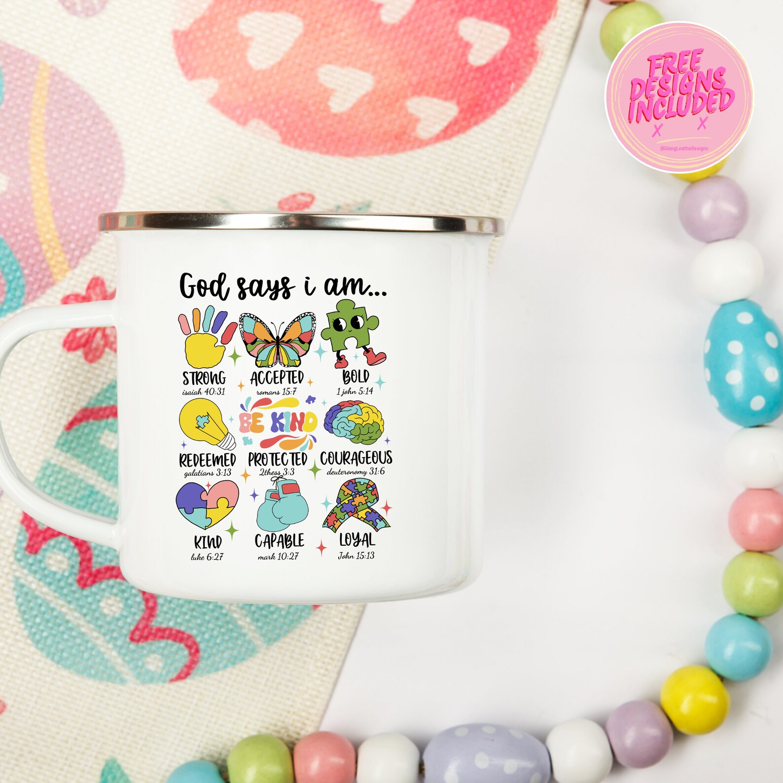 God Says I Am Autism Png,retro Autism Png,be Kind Png,christian Png ...