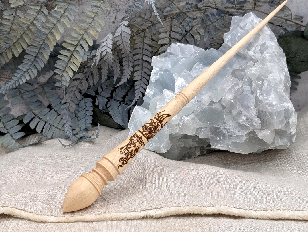 PHOENIX GARDEN ATTICUS Maple Wood Supported Spindle for Supported ...