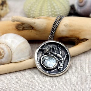 WATERWORLD Handforged Necklace Made From Sterling Silver With Octopus ...